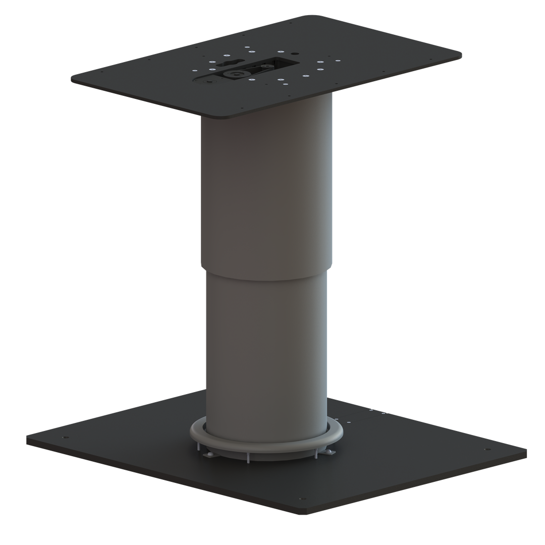 Single Pedestal Hi Lo Table (Standard Height) – Steecon